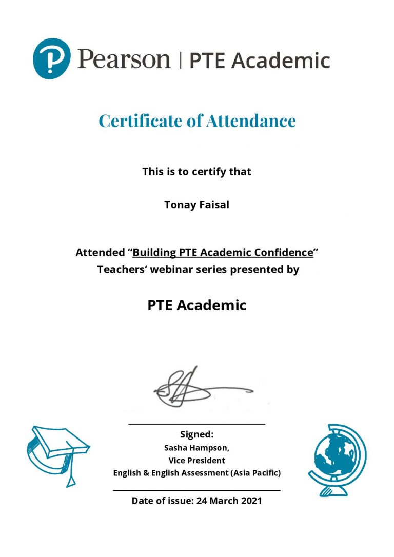 Certificates PEC Education